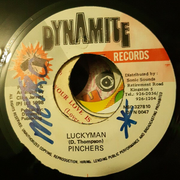 ・アーティスト Pinchers ・タイトル Luckyman ・レーベル・型番 Dynamite Records DYN0047 ・フォーマット 7インチレコード ・コンディション(盤) 良い (VG+) ・コンディション(ジャケット) ...