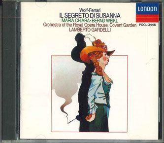 ・アーティスト Gardelli ・タイトル Ferrari: Il Segreto Di Susanna ・レーベル・型番 POLYDOR POCL3446 ・フォーマット CD ・コンディション(盤) 非常に良い(EX) ・コンディショ...