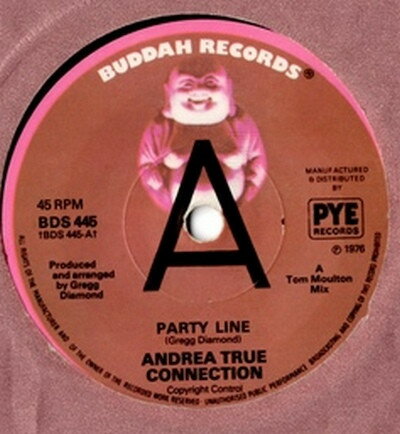 ・アーティスト Andrea True Connection ・タイトル Party Line ・レーベル・型番 BUDDAH BDS445PROMO ・フォーマット 7インチレコード ・コンディション(盤) 良い (VG+) ・コンディシ...