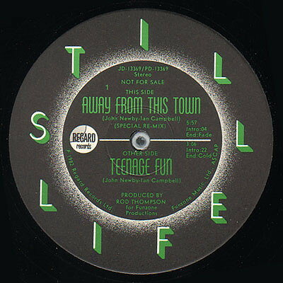 ・アーティスト Still Life (3) ・タイトル Away From This Town ・レーベル・型番 RCA, Regard Records JD13369PROMO ・フォーマット 12インチレコード ・コンディション(盤)...