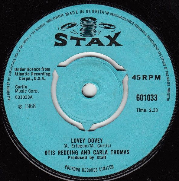・アーティスト Otis Redding & Carla Thomas ・タイトル Lovey Dovey ・レーベル・型番 Stax 601033 ・フォーマット 7インチレコード ・コンディション(盤) 良い (VG+) ・コンディショ...