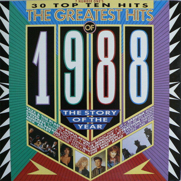・アーティスト Various ・タイトル The Greatest Hits Of 1988 ・レーベル・型番 Telstar STAR2334 ・フォーマット LPレコード ・コンディション(盤) 良い (VG+) ・コンディション(ジ...