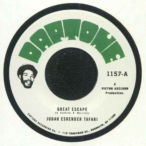 ・アーティスト Judah Eskender Tafari ・タイトル Great Escape / Bezos Vs. Musk ・レーベル・型番 Daptone Records 1157 ・フォーマット 7インチレコード ・コンディショ...