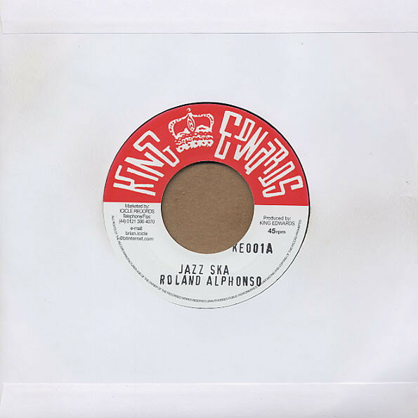 ・アーティスト Roland Alphonso / Lord Briscoe ・タイトル Jazz Ska / Master Jonah ・レーベル・型番 King Edwards KE001 ・フォーマット 7インチレコード ・コンディシ...