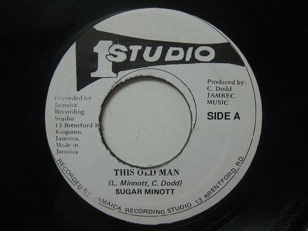 ・アーティスト Sugar Minott ・タイトル This Old Man ・レーベル・型番 Studio One NONE ・フォーマット 7インチレコード ・コンディション(盤) 可 (VG) ・コンディション(ジャケット) ・コン...