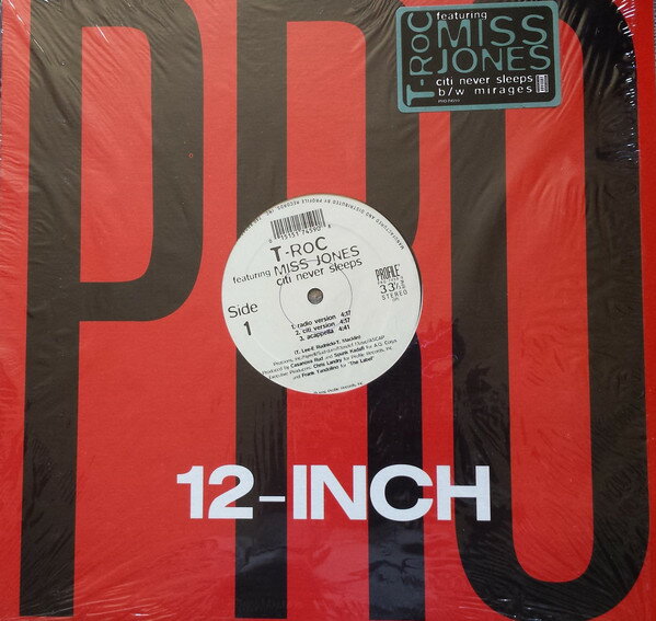 ・アーティスト T-Roc ・タイトル Citi Never Sleeps / Mirages ・レーベル・型番 Profile Records PRO74590 ・フォーマット 12インチレコード ・コンディション(盤) 良い (VG+)...