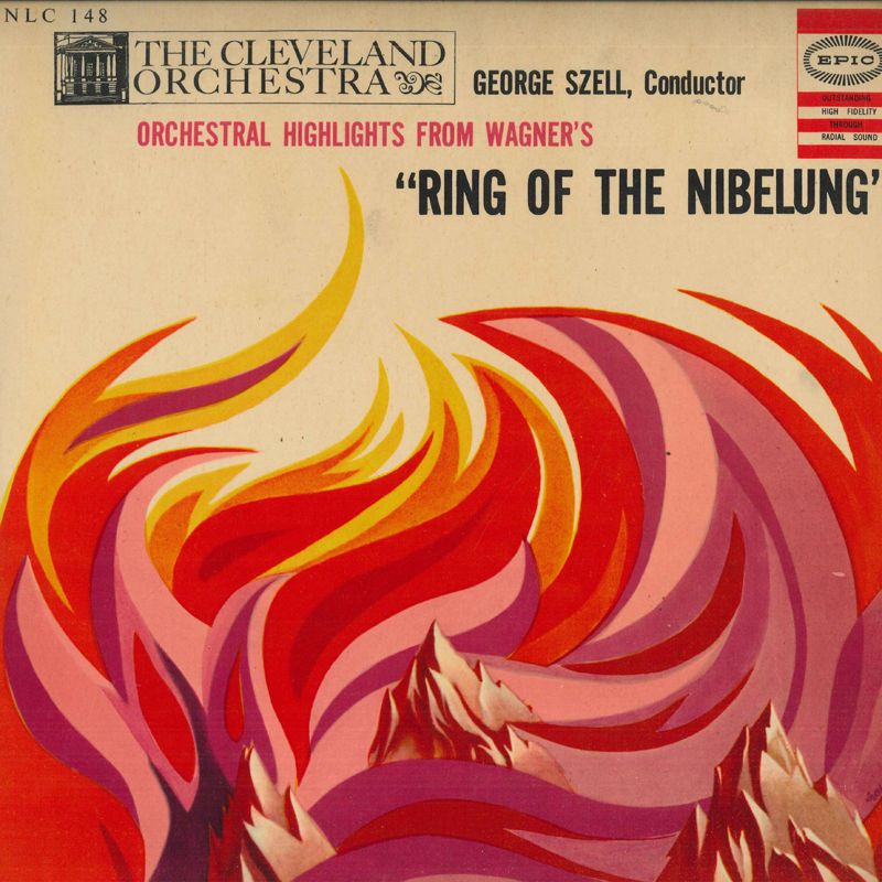 ・アーティスト George Szell ・タイトル ワーグナー：歌劇「ニーベルングの指環」名曲集 ・レーベル・型番 EPIC NLC148 ・フォーマット LPレコード ・コンディション(盤) 非常に良い(EX) ・コンディション(ジャケ...