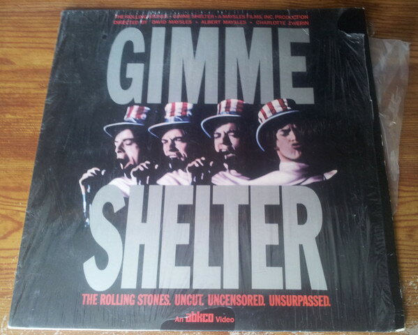 ・アーティスト Rolling Stones ・タイトル Gimme Shelter ・レーベル・型番 ABKCO 10011 ・フォーマット レーザーディスク ・コンディション(盤) 非常に良い(EX) ・コンディション(ジャケット) 非...