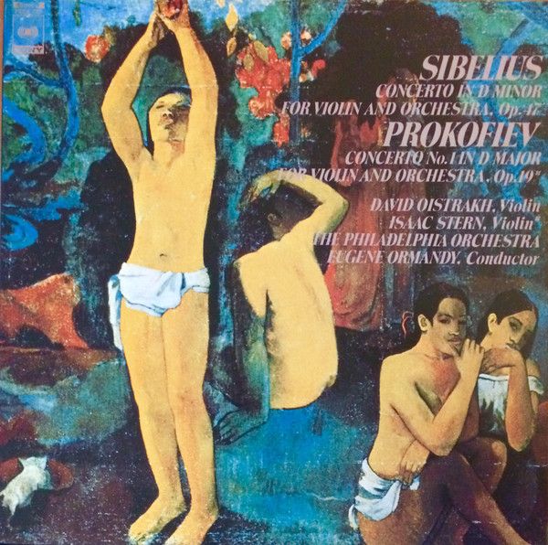 ・アーティスト David Oistrach, Isaac Stern, Eugene Ormandy, The Philadelphia Orchestra, Jean Sibelius, Sergei Prokofiev ・タイトル V...