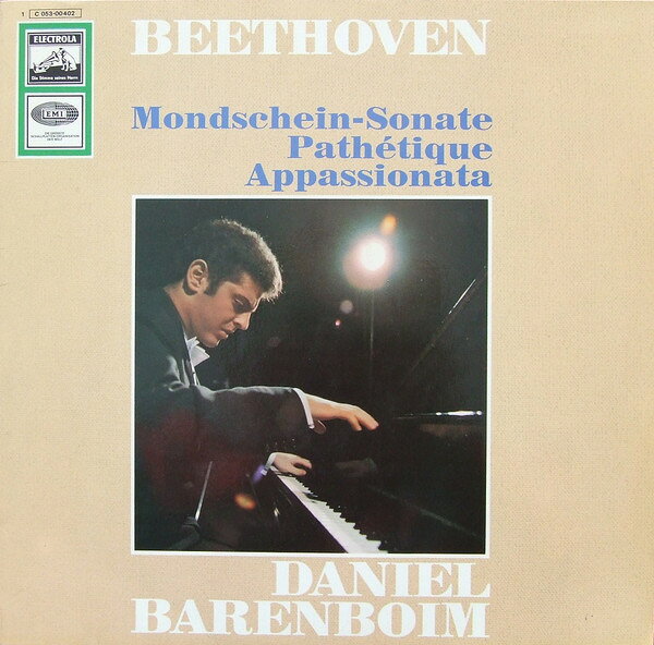 ・アーティスト Ludwig van Beethoven , Daniel Barenboim ・タイトル Mondschein-Sonate / Pathetique / Appassionata ・レーベル・型番 Die Stimme ...