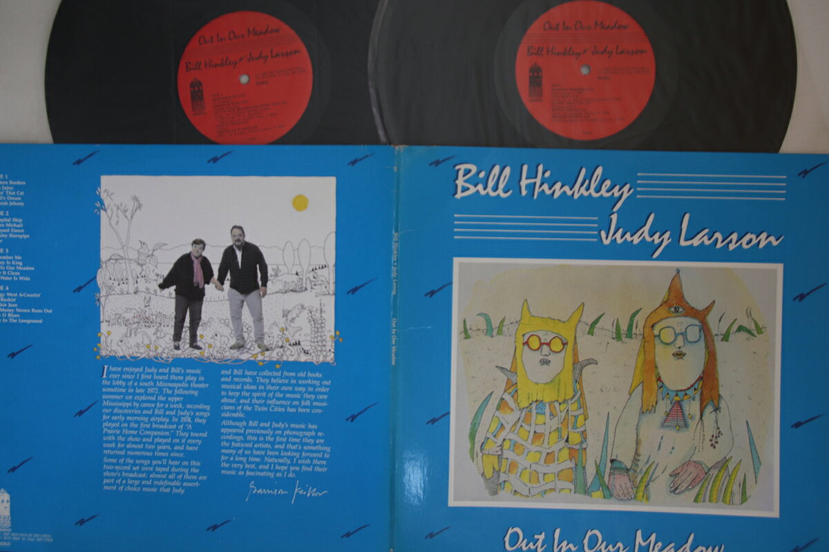 ・アーティスト Bill Hinkley & Judy Larson ・タイトル Out In Our Meadow ・レーベル・型番 RED HOUSE RHR15 ・フォーマット LPレコード ・コンディション(盤) 非常に良い(EX)...