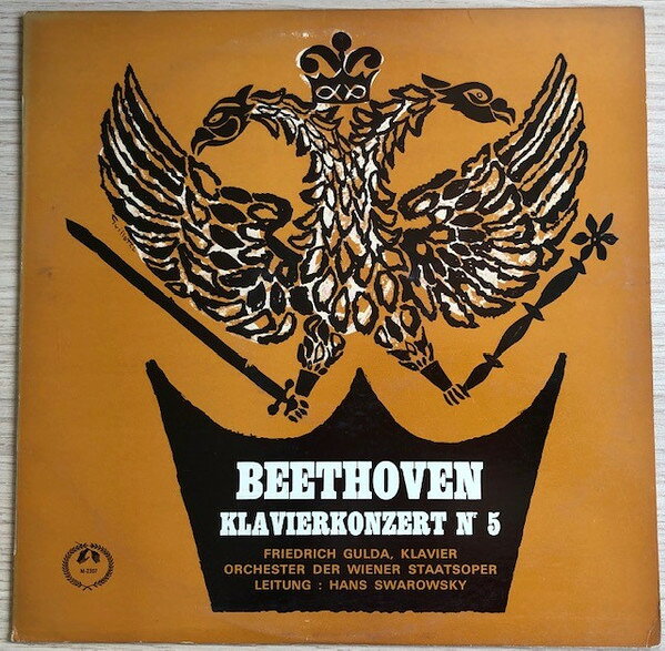 ・アーティスト Ludwig van Beethoven , Friedrich Gulda ・タイトル Klavierkonzert Nr. 5 In Es-dur, Op. 73 ・レーベル・型番 Musical Masterpiece...
