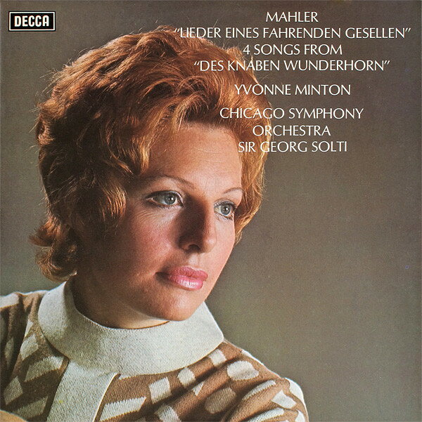 ・アーティスト Gustav Mahler, Yvonne Minton, The Chicago Symphony Orchestra, Georg Solti ・タイトル "Lieder Eines Fahrenden Gesellen...
