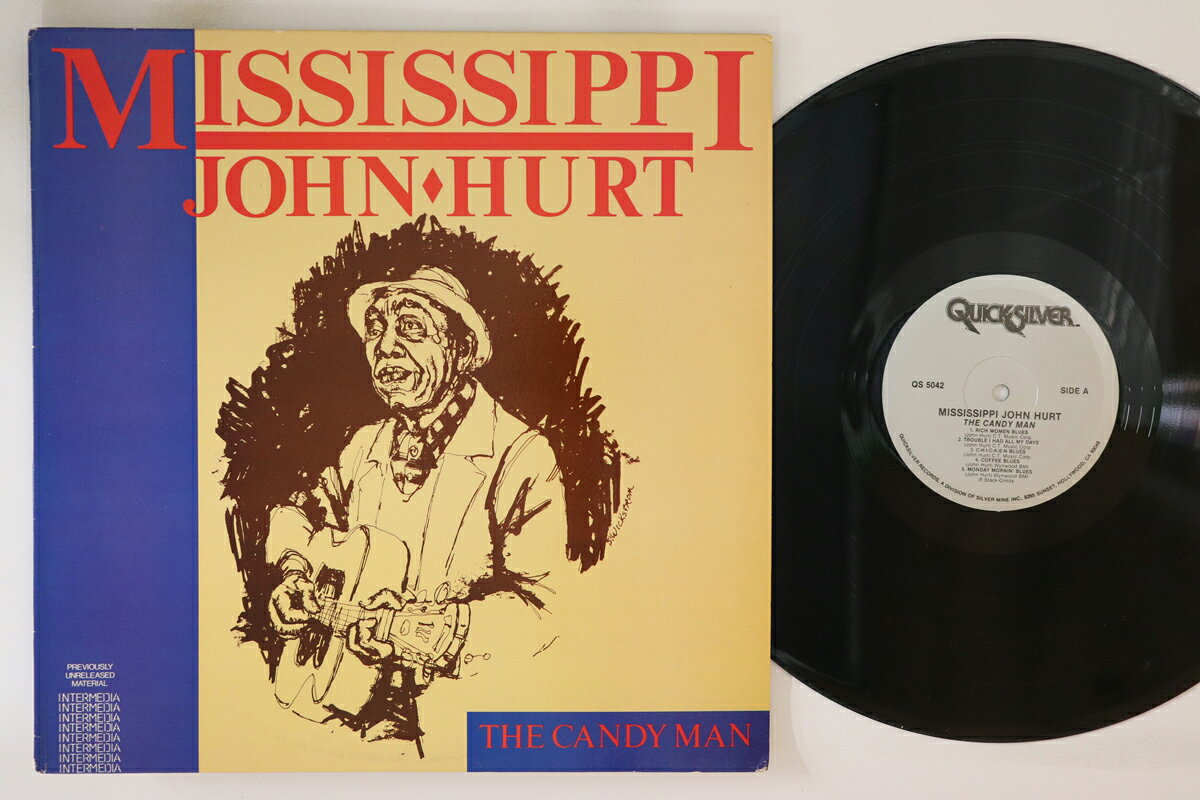 ・アーティスト Mississippi John Hurt ・タイトル Candy Man ・レーベル・型番 INTERMEDIA QS5042 ・フォーマット LPレコード ・コンディション(盤) 良い (VG+) ・コンディション(ジャ...