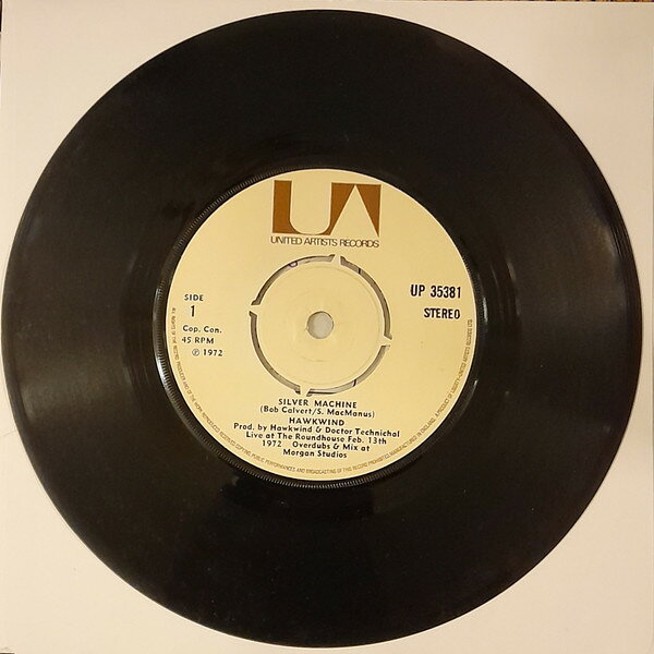 ・アーティスト Hawkwind ・タイトル Silver Machine / Seven By Seven ・レーベル・型番 UNITED ARTISTS RECORDS UP35381 ・フォーマット 7インチレコード ・コンディション...
