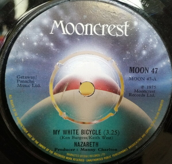 ・アーティスト Nazareth ・タイトル My White Bicycle ・レーベル・型番 MOONCREST MOON47 ・フォーマット 7インチレコード ・コンディション(盤) 良い (VG+) ・コンディション(ジャケット) ...