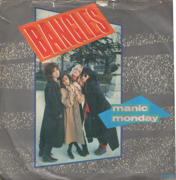 ・アーティスト Bangles ・タイトル Manic Monday ・レーベル・型番 CBS A6796 ・フォーマット 7インチレコード ・コンディション(盤) 良い (VG+) ・コンディション(ジャケット) プレインカバー（元ジャケ...