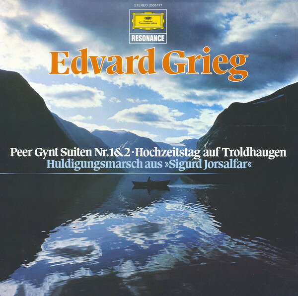 ・アーティスト Edvard Grieg ・タイトル Peer Gynt Suiten Nr.1&2 ? Hochzeitstag Auf Troldhaugen / Huldigungsmarsch Aus ?Sigurd Jorsalf...