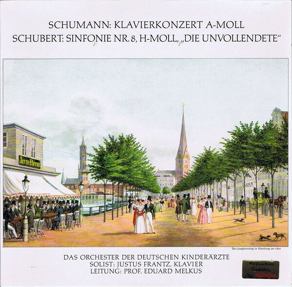 ・アーティスト Orchester Der Deutschen Kinder?rzte, Justus Frantz, Eduard Melkus ・タイトル Schumann: Klavierkonzert A-Moll / Schube...