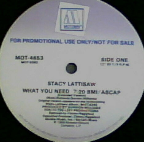 ・アーティスト Stacy Lattisaw ・タイトル What You Need ・レーベル・型番 Motown MOT4653PROMO ・フォーマット 12インチレコード ・コンディション(盤) 非常に良い(EX) ・コンディション...