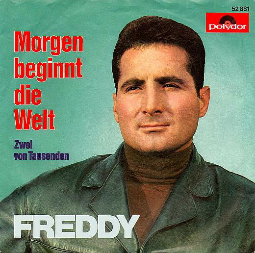・アーティスト Freddy Quinn ・タイトル Morgen Beginnt Die Welt ・レーベル・型番 Polydor 52881 ・フォーマット 7インチレコード ・コンディション(盤) 良い (VG+) ・コンディション...