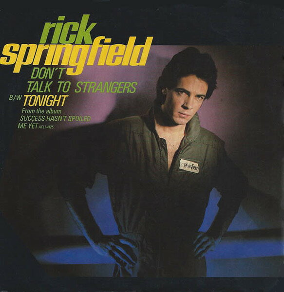・アーティスト Rick Springfield ・タイトル Don't Talk To Strangers ・レーベル・型番 RCA PB13070 ・フォーマット 7インチレコード ・コンディション(盤) 良い (VG+) ・コンディシ...