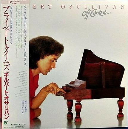 ・アーティスト Gilbert O'sullivan ・タイトル Off Centre ・レーベル・型番 EPIC 273P260 ・フォーマット LPレコード ・コンディション(盤) 非常に良い(EX) ・コンディション(ジャケット) 良...