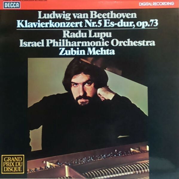 ・アーティスト Ludwig van Beethoven , Radu Lupu , Israel Philharmonic Orchestra , Zubin Mehta ・タイトル Klavierkonzert Nr. 5 Es-dur...