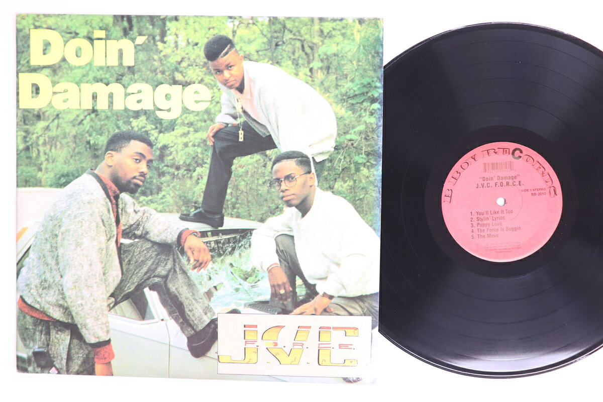 ・アーティスト J.v.c. F.o.r.c.e. ・タイトル Doin' Damage ・レーベル・型番 B-BOY BB2010 ・フォーマット LPレコード ・コンディション(盤) 良い (VG+) ・コンディション(ジャケット) 良...