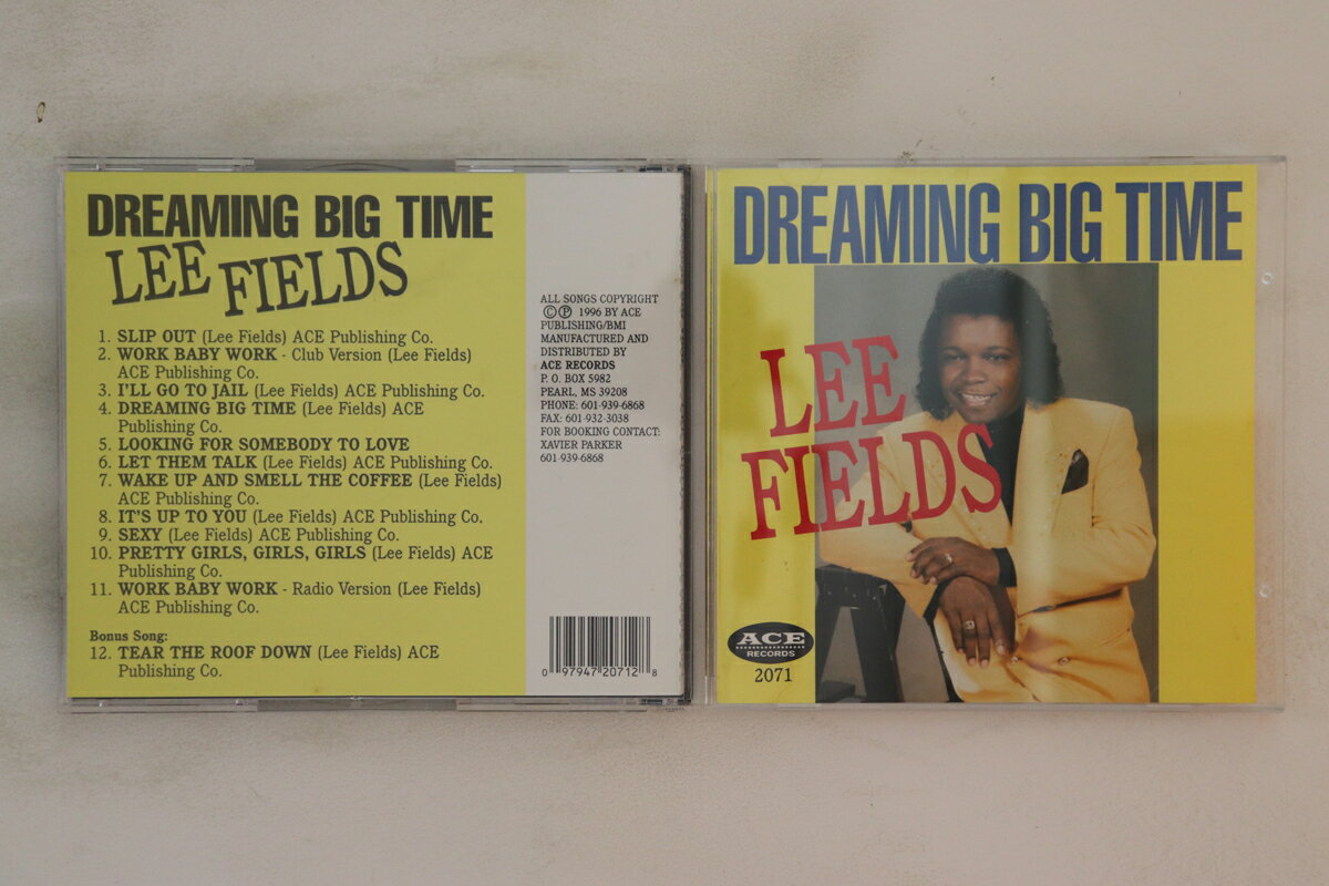 ・アーティスト Lee Fields ・タイトル Dreaming Big Time ・レーベル・型番 Ace Records 2071 ・フォーマット CD ・コンディション(盤) 良い (VG+) ・コンディション(ジャケット) 良い ...
