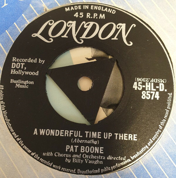 ・アーティスト Pat Boone ・タイトル It's Too Soon To Know ・レーベル・型番 LONDON RECORDS 45HLD8574 ・フォーマット 7インチレコード ・コンディション(盤) 良い (VG+) ・コ...