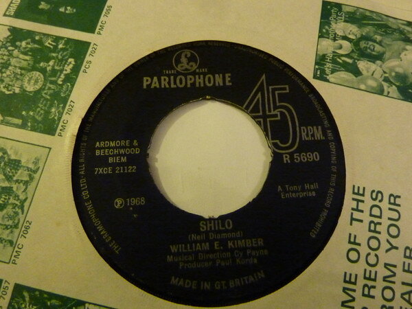 ・アーティスト William Kimber ・タイトル Shilo / Emptiness ・レーベル・型番 Parlophone R5690 ・フォーマット 7インチレコード ・コンディション(盤) 良い (VG+) ・コンディション(...