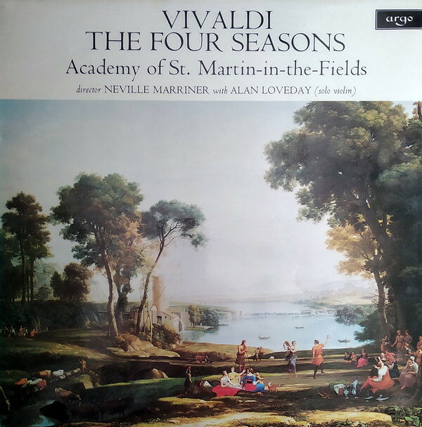・アーティスト Vivaldi, Academy Of St. Martin In The Fields, Neville Marriner, Alan Loveday ・タイトル Four Seasons ・レーベル・型番 ARGO ZR...