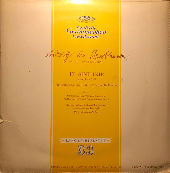 ・アーティスト Ludwig van Beethoven , Clara Ebers / Gertrude Pitzinger / Walther Ludwig / Ferdinand Frantz , Josef Kugler , Eug...