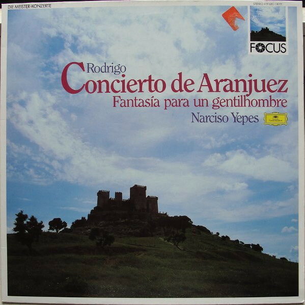 ・アーティスト Joaqu?n Rodrigo ? Narciso Yepes - Orquesta Sinf?nica De RTVE ? Od?n Alonso ・タイトル Concierto De Aranjuez / Fantas?...