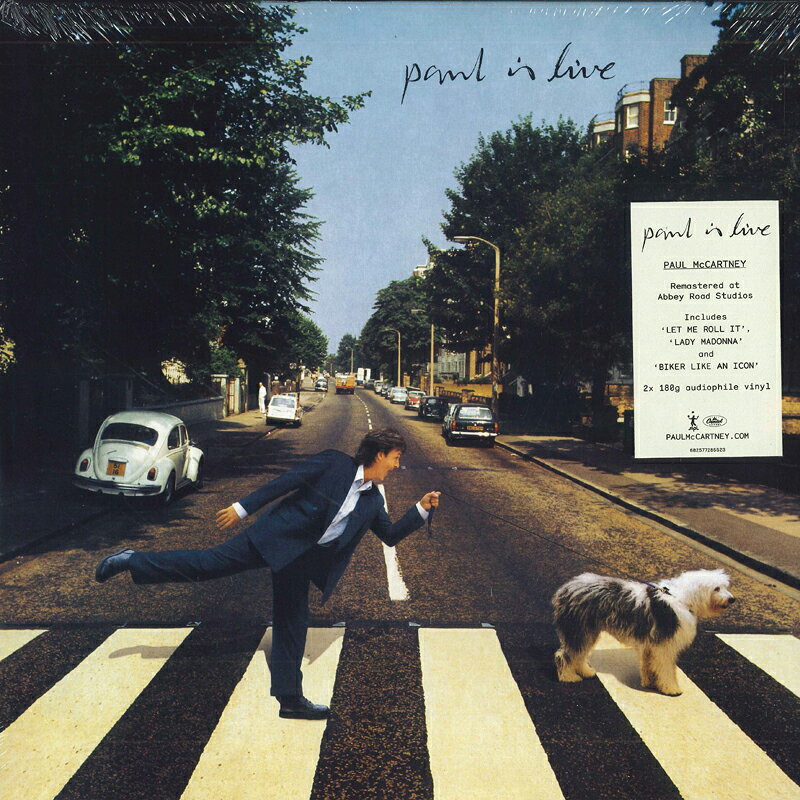 ・アーティスト Paul McCartney ・タイトル Paul Is Live(180g) ・レーベル・型番 MPL, Capitol Records 00602577285523 ・フォーマット LPレコード ・コンディション(盤) ...