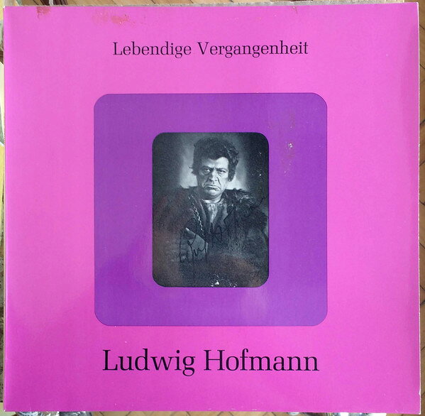 ・アーティスト Ludwig Hofmann ・タイトル Ludwig Hofmann ・レーベル・型番 Lebendige Vergangenheit LV51 ・フォーマット LPレコード ・コンディション(盤) 非常に良い(EX) ・...