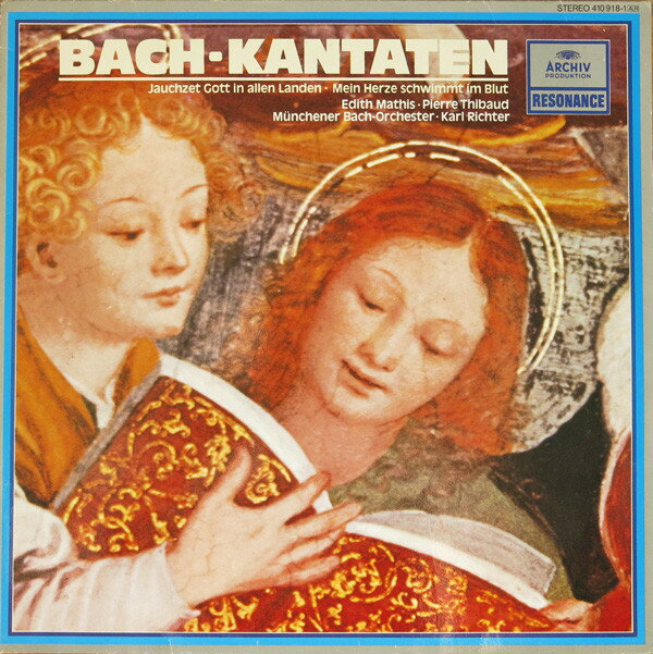 ・アーティスト Edith Mathis, Pierre Thibaud, M?nchener Bach-Orchester, Karl Richter ・タイトル Johann Sebastian Bach Bach-Kantaten (...