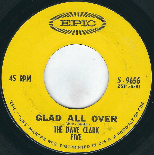 ・アーティスト Dave Clark Five ・タイトル Glad All Over ・レーベル・型番 Epic 59656 ・フォーマット 7インチレコード ・コンディション(盤) 良い (VG+) ・コンディション(ジャケット) プレ...