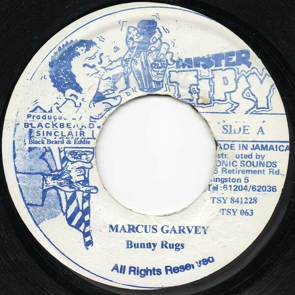 ・アーティスト Bunny Rugs ・タイトル Marcus Garvey ・レーベル・型番 Mister Tipsy TSY063 ・フォーマット 7インチレコード ・コンディション(盤) 良い (VG+) ・コンディション(ジャケット...