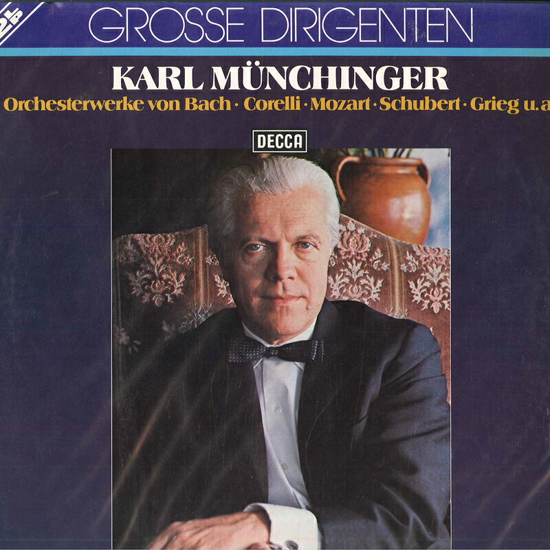 ・アーティスト Karl M?nchinger ・タイトル Orchesterwerke Von Bach - Corelli - Mozart - Schubert - Grieg u. a. ・レーベル・型番 Decca 648136D...