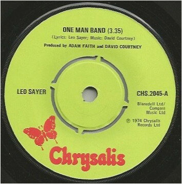 ・アーティスト Leo Sayer ・タイトル One Man Band ・レーベル・型番 CHRYSALIS CHS2045 ・フォーマット 7インチレコード ・コンディション(盤) 良い (VG+) ・コンディション(ジャケット) プレ...