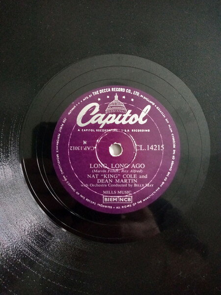 ・アーティスト Nat King Cole, Dean Martin ・タイトル Long, Long Ago / Open Up The Doghouse ・レーベル・型番 CAPITOL RECORDS CL14215 ・フォーマット ...
