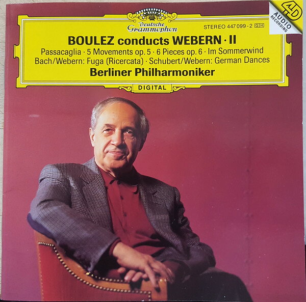 ・アーティスト Anton Webern, Franz Schubert, Johann Sebastian Bach, Pierre Boulez, Berlin Philharmonic Orchestra ・タイトル Conducts...