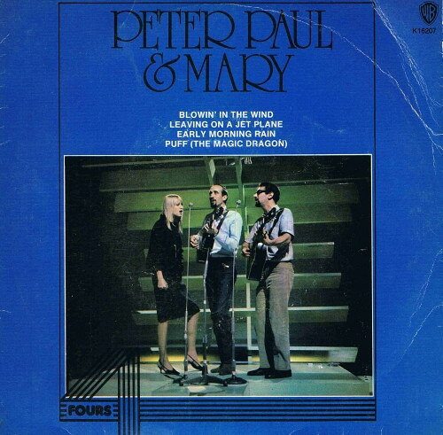 ・アーティスト Peter, Paul & Mary ・タイトル Fours E.P. ・レーベル・型番 Warner Bros. Records K16207X ・フォーマット 7インチレコード ・コンディション(盤) 良い (VG+) ...