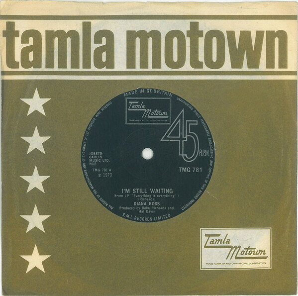 ・アーティスト Diana Ross ・タイトル I'm Still Waiting ・レーベル・型番 Tamla Motown TMG781 ・フォーマット 7インチレコード ・コンディション(盤) 良い (VG+) ・コンディション(ジ...