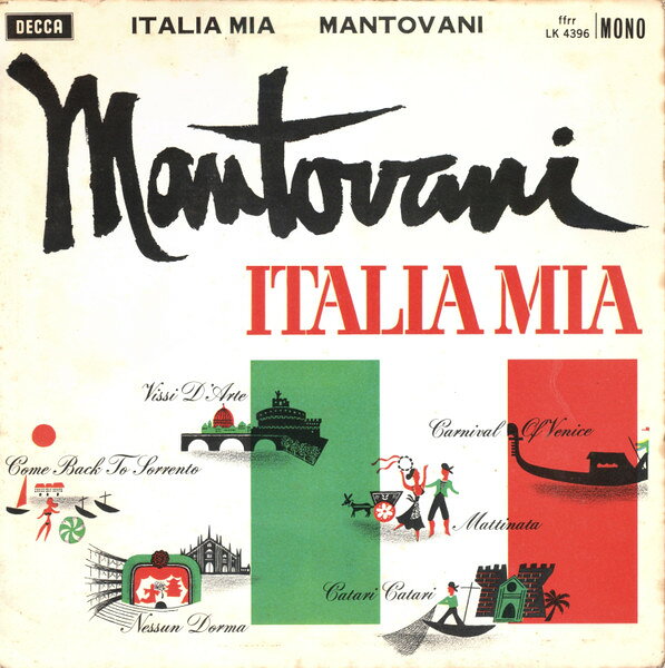 ・アーティスト Mantovani ・タイトル Italia Mia ・レーベル・型番 Decca LK4396 ・フォーマット LPレコード ・コンディション(盤) 良い (VG+) ・コンディション(ジャケット) 良い (VG+) ・コ...