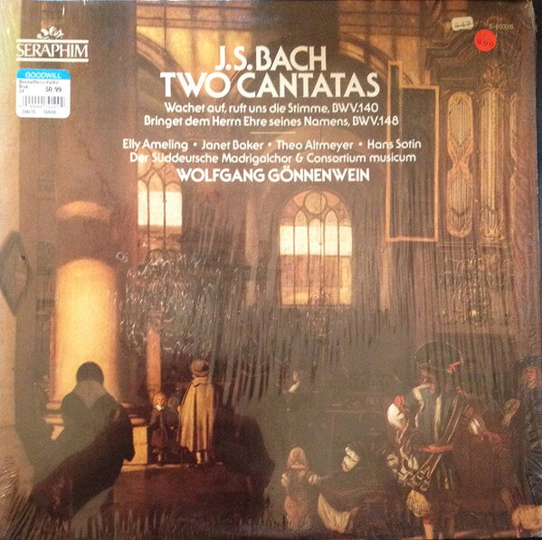 ・アーティスト Johann Sebastian Bach / Elly Ameling ? Janet Baker ? Theo Altmeyer ? Hans Sotin / Der S?ddeutsche Madrigalchor ?...