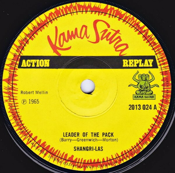 ・アーティスト Shangri-las ・タイトル Leader Of The Pack / Remember (Walkin' In The Sand) ・レーベル・型番 KAMA SUTRA 2013024A ・フォーマット 7インチレ...