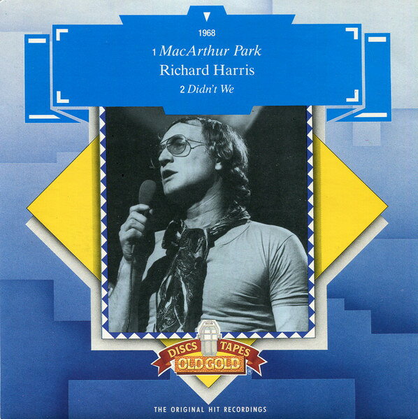 ・アーティスト Richard Harris ・タイトル Mcarthur Park / Didn't We ・レーベル・型番 OLD GOLD OG9216A ・フォーマット 7インチレコード ・コンディション(盤) 可 (VG) ・コン...